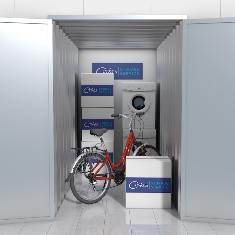 50 sq ft storage unit square - Cookes Storage Service